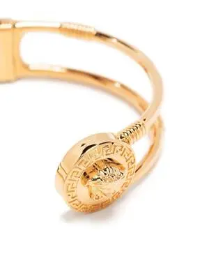 Versace Safety-pin Cuff Bracelet - Gold