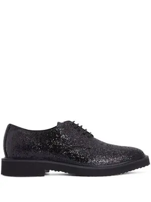 GIUSEPPE ZANOTTI Elliott Glittered Derby Shoes