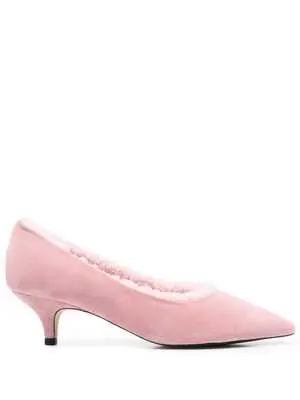AGE OF INNOCENCE Juliette Shearling Pumps