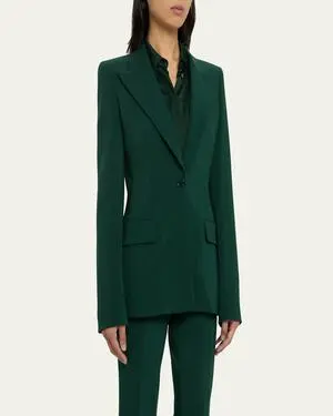 Michael Kors Georgina One-button Blazer