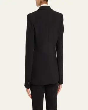 Michael Kors Georgina One-button Blazer