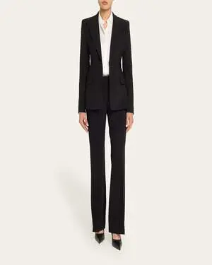 Michael Kors Georgina One-button Blazer