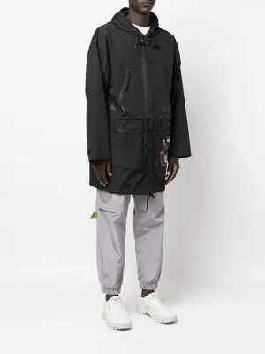 GARBAGE TV Graphic-print Raincoat