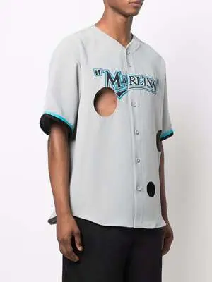 Off-White Miami Marlins Cut-out Shirt