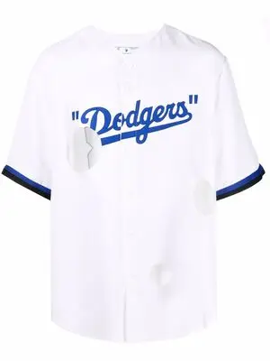Off-White La Dodgers Cut-out Shirt