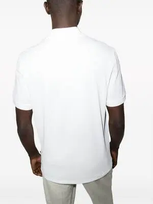 BOSS Pallas Embroidered Logo Polo Shirt - White