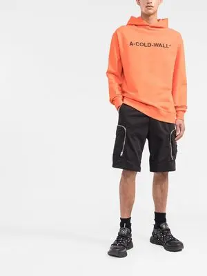 A-COLD-WALL* Essential Logo-print Hoodie - Orange