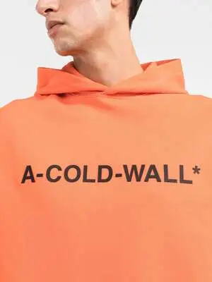 A-COLD-WALL* Essential Logo-print Hoodie - Orange