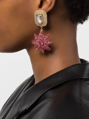 Magda Butrym Crystal Drop Earrings