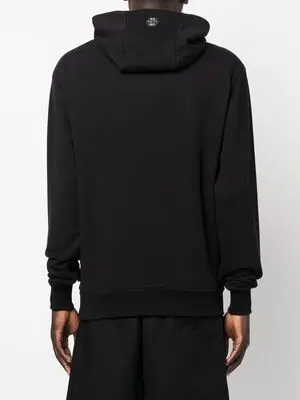 Philipp Plein Logo-print Long-sleeved Hoodie