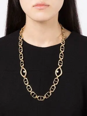 CAPSULE ELEVEN Pearl-embellished Chain Necklace