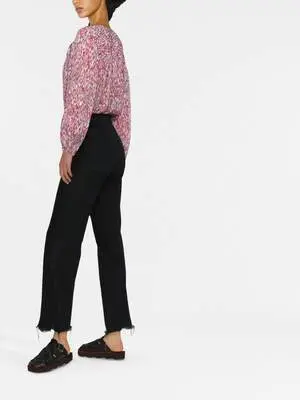 MARANT ETOILE Abstract-print Blouse