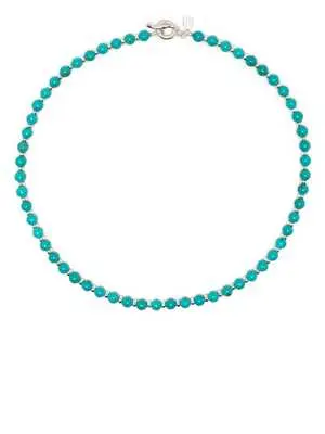 DOWER & HALL Nuggets Pearl Necklace - Green