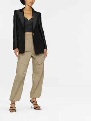 Philipp Plein Single-breasted Blazer With Leopard Print Lining