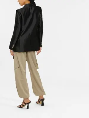 Philipp Plein Single-breasted Blazer With Leopard Print Lining