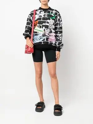 GARBAGE TV Long Sleeve Sweatshirt