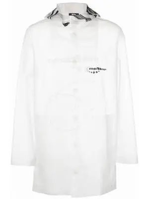 MSFTS Logo-print Raincoat