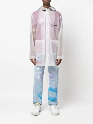 MSFTS Logo-print Raincoat