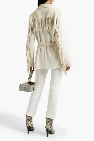 Veronica Beard Jupiter Cottonblend Twill Bootcut Pants