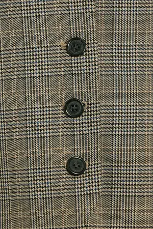 NILI LOTAN Colin Checked Wool Vest