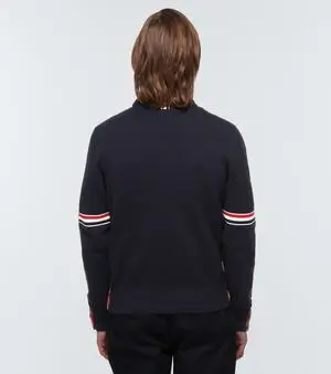 Thom Browne Cotton Sweater - Blue