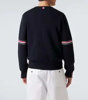 Thom Browne Cotton Sweater - Blue