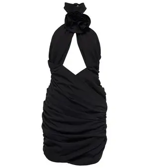 Magda Butrym Cutout Silk-blend Minidress