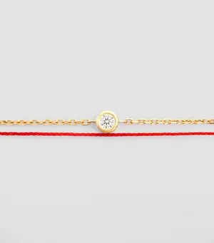 REDLINE Yellow Gold And Diamond Pure Duo Bracelet