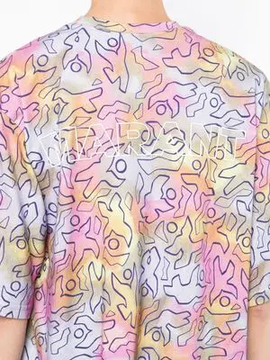 MARANT Tie-dye Cotton T-shirt