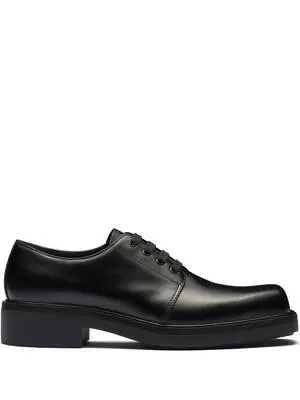 Prada Square Toe Derbys