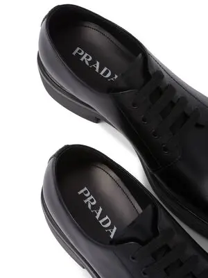 Prada Leather Derby Shoes