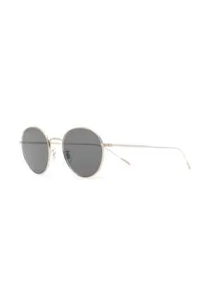 Oliver Spencer Altair Round-frame Sunglasses - Gold