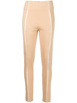 Philipp Plein Sheer-panel Leggings