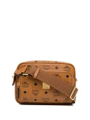 Mcm Aren Crossbody Bag - Brown