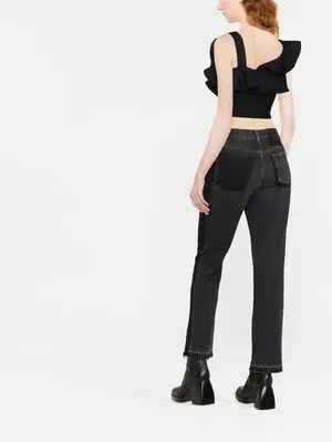 Alexander McQueen High-waist Bootcut Jeans