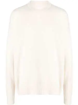 JIL SANDER Crew-neck Cashmere Jumper - Neutrals