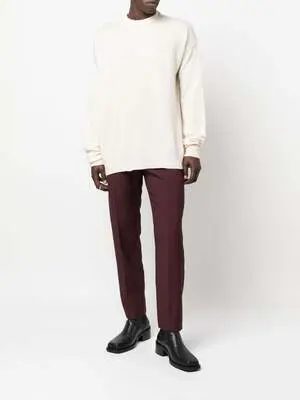 JIL SANDER Crew-neck Cashmere Jumper - Neutrals