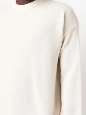 JIL SANDER Crew-neck Cashmere Jumper - Neutrals