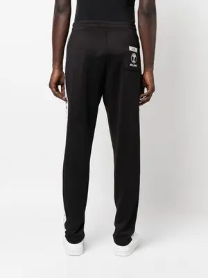 Moschino Logo-print Track Pants - Black