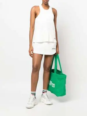 REINA OLGA Venus Waffle-knit Tank Top