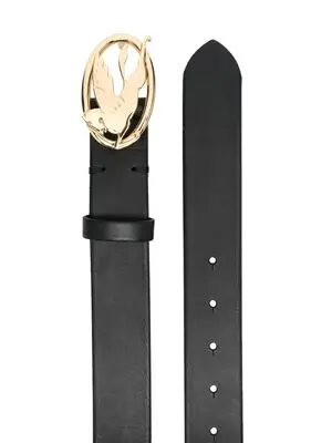 Etro Logo-plaque Leather Belt