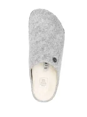 BIRKENSTOCK Zermatt Felted Mules - Grey