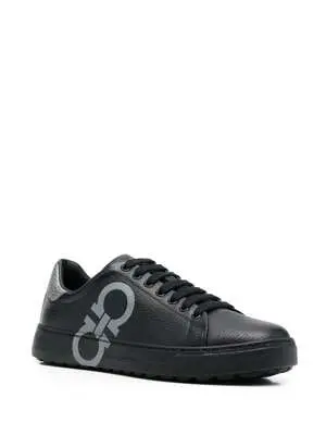 FERRAGAMO Gancini Logo Sneakers