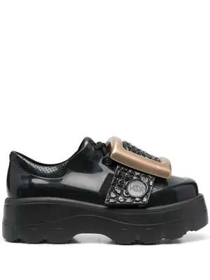 Viktor & Rolf Buckle Up Low-top Sneakers - Black