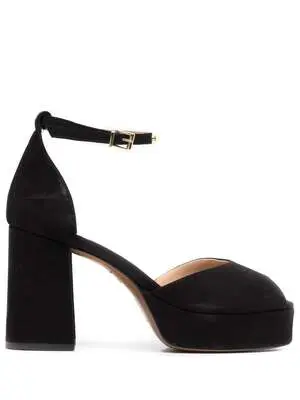 Maje 100mm Crystal-embellished Sandals - Black