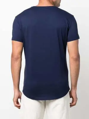 Orlebar Brown Round-neck Short-sleeve T-shirt - Blue