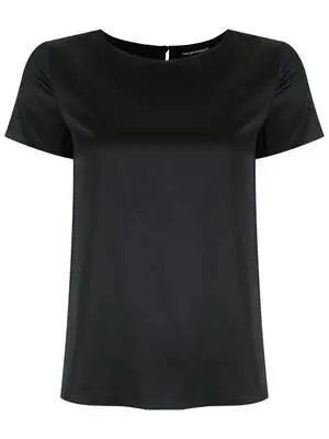 Emporio Armani Silk Blouse - Blue