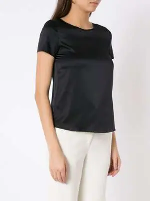 Emporio Armani Silk Blouse - Blue