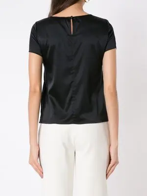 Emporio Armani Silk Blouse - Blue