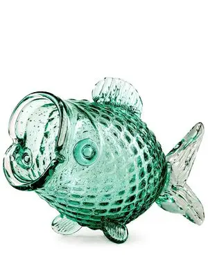 POLSPOTTEN Fat Fish Jar - Green